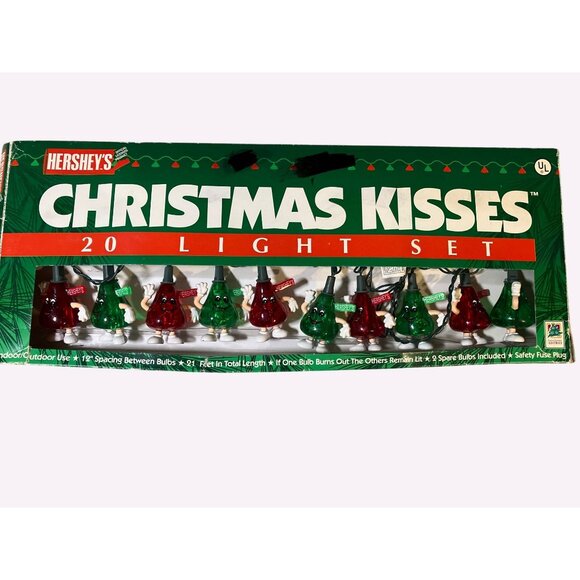 Hershey's | Holiday | Hersheys Christmas Kisses 2 Light Set 2 Ft Length ...